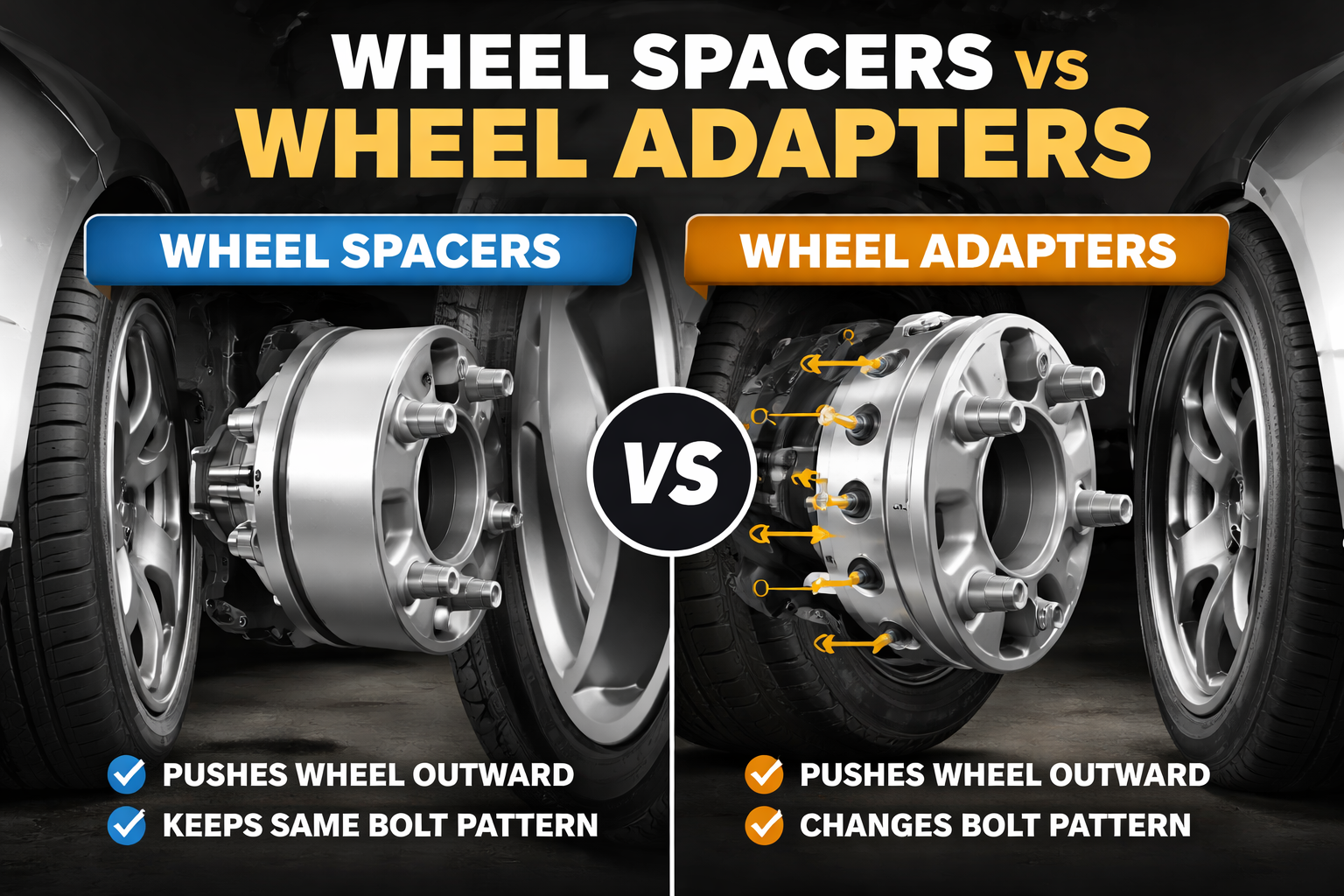 What is the Difference Between Wheel Spacers and Wheel Adapters ...