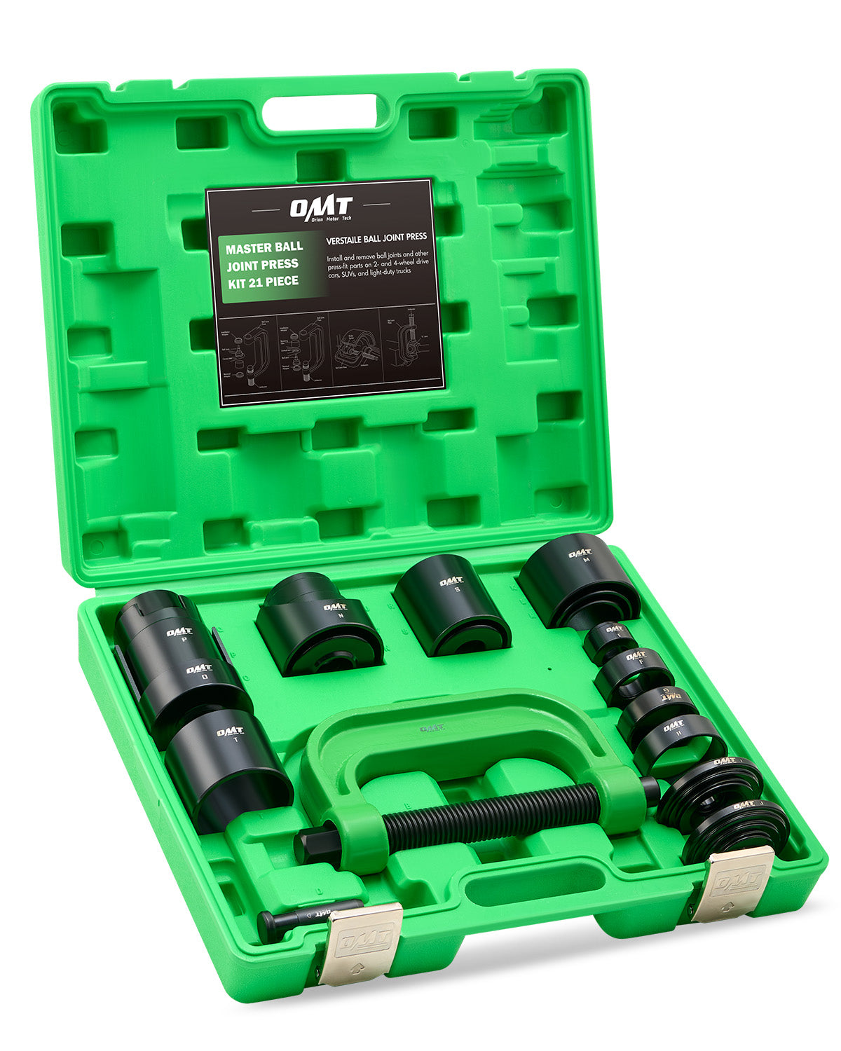 Master Ball Joint Press Kit, 21pc Ball Joint Tool Set with Ball Joint ...
