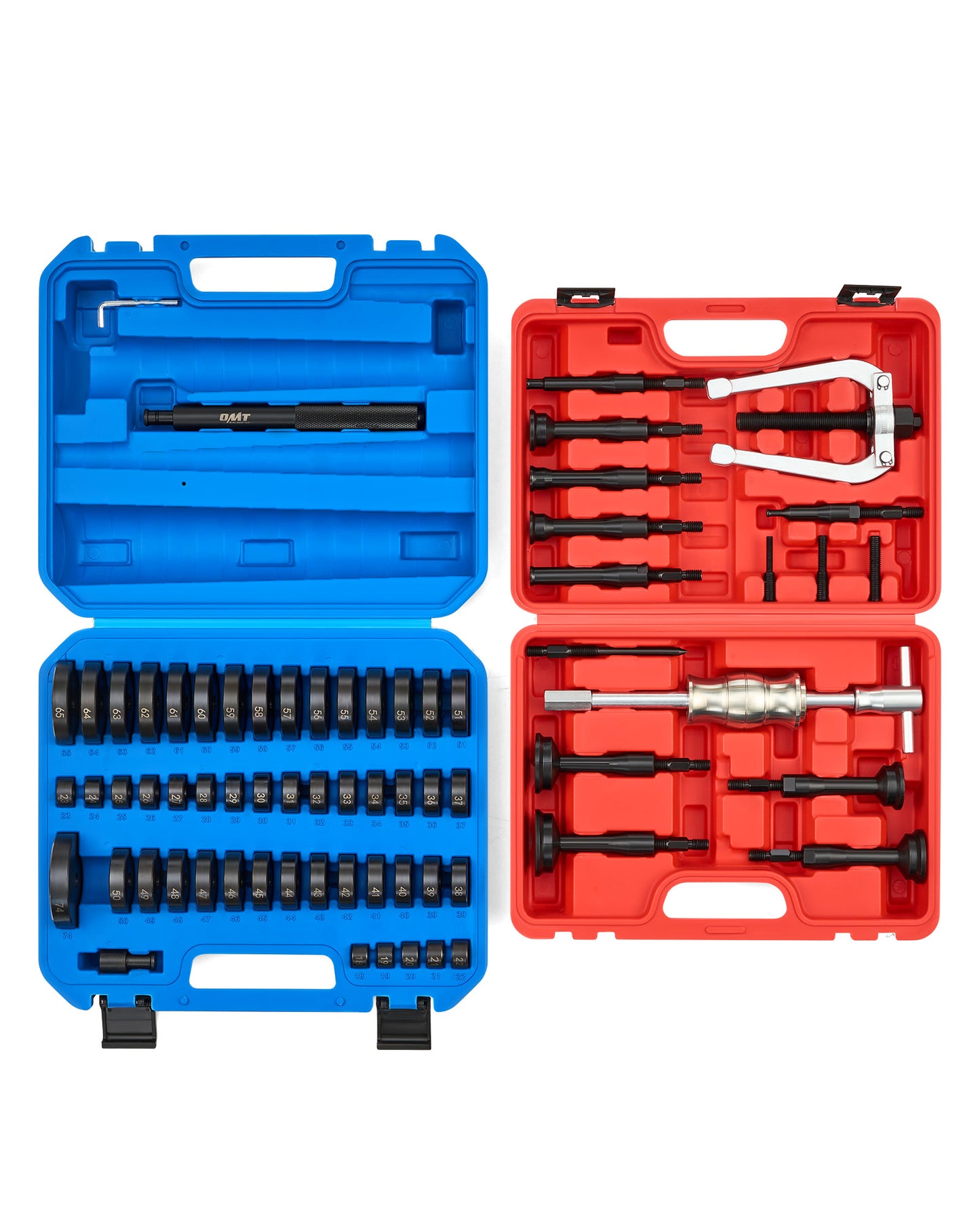 2 in 1 Blind Hole Bearing Puller & Bushing Press Kit, Complete Bearing ...