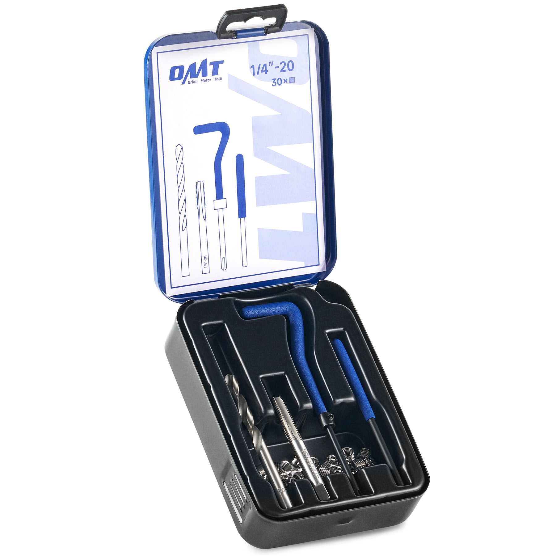 48 Piece Universal Rethreading Kit Thread Restorer Tool Set - OMT ...