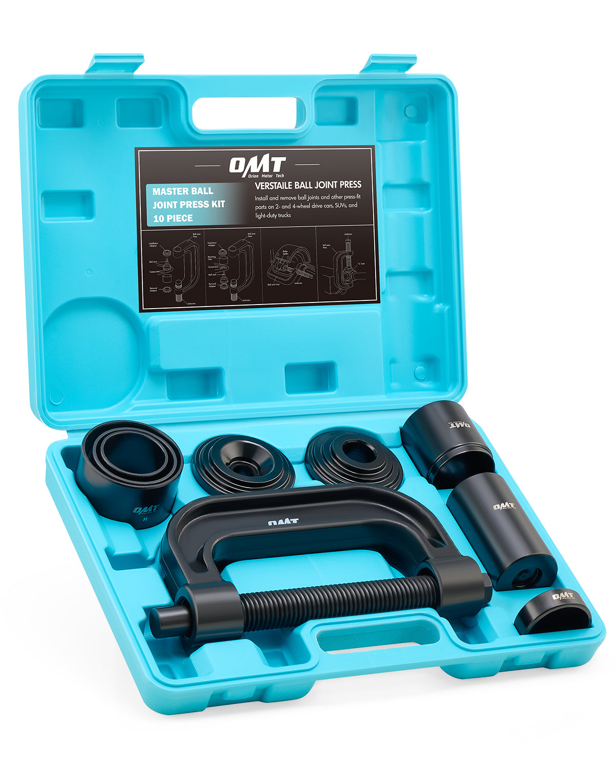 Ball Joint Press Kit, 10pc Ball Joint Removal Tool for Brake Anchor Pi ...