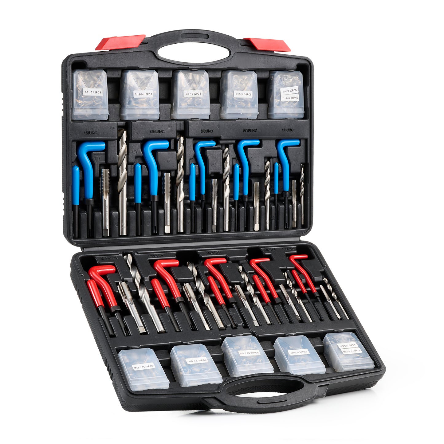 48 Piece Universal Rethreading Kit Thread Restorer Tool Set - OMT ...