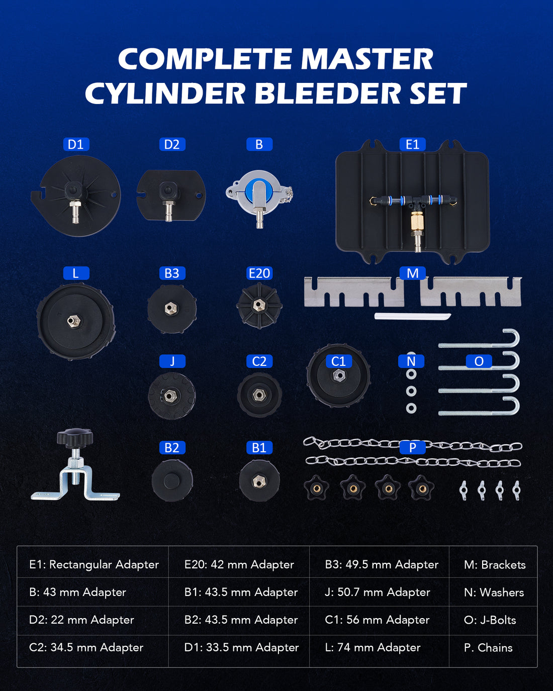 Pressure Brake Bleeder with Hose and European Adapter 2.5L - OMT ...