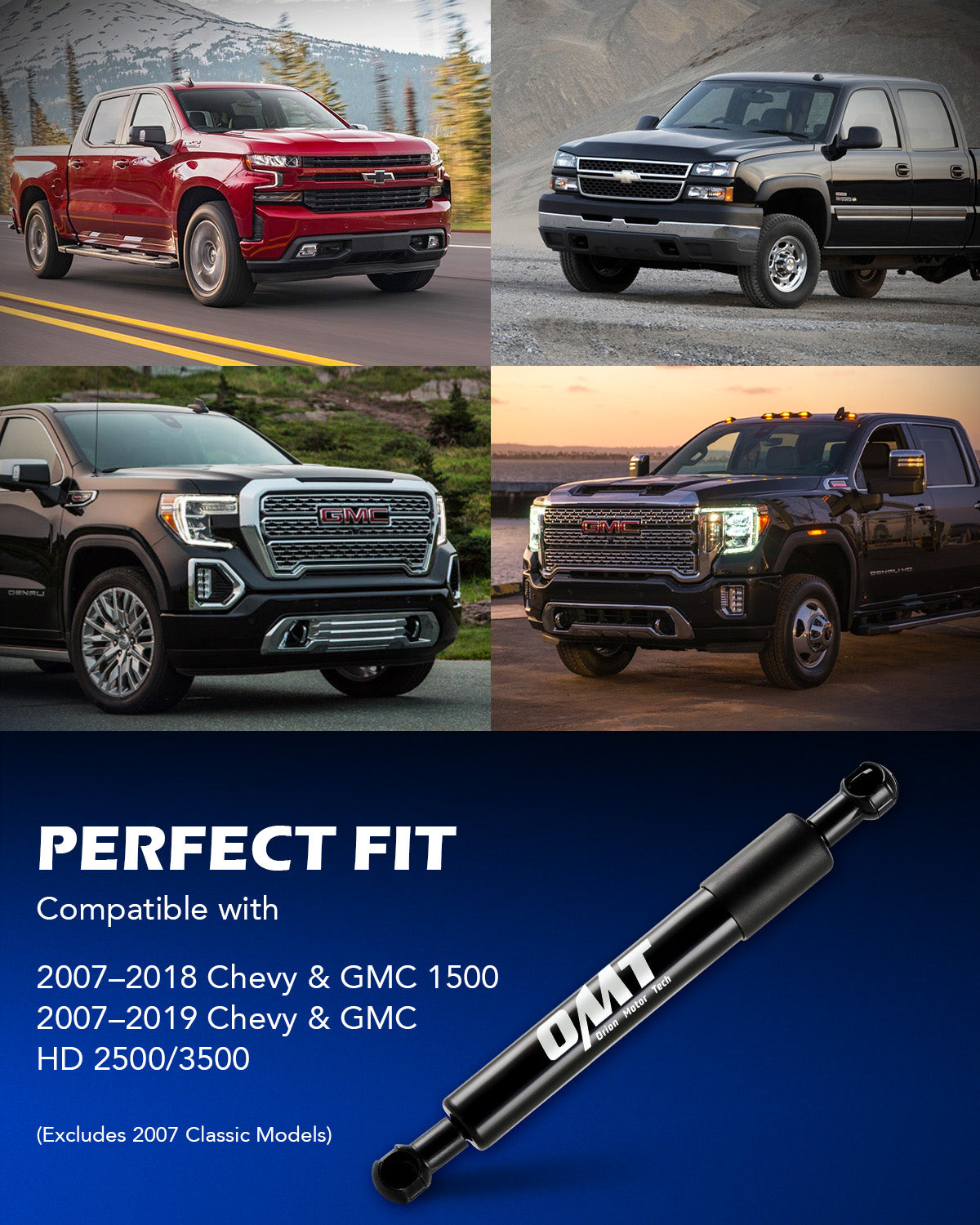 Heavy Duty Pickup Tailgate Assist, Truck Tailgate Lift Assist Kit ...