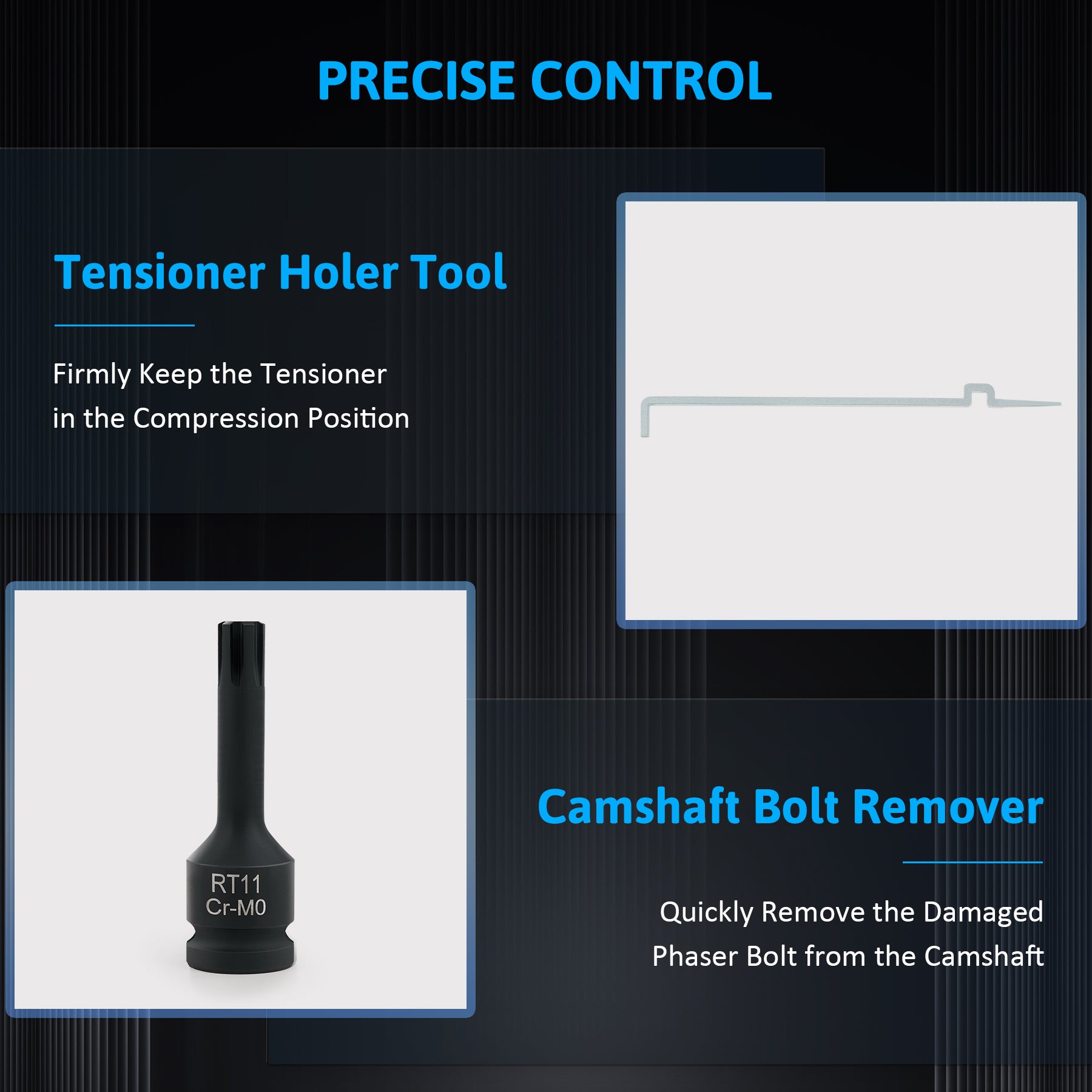 Camshaft Holding Tool Kit, Engine Timing Alignment Holder Set - OMT ...
