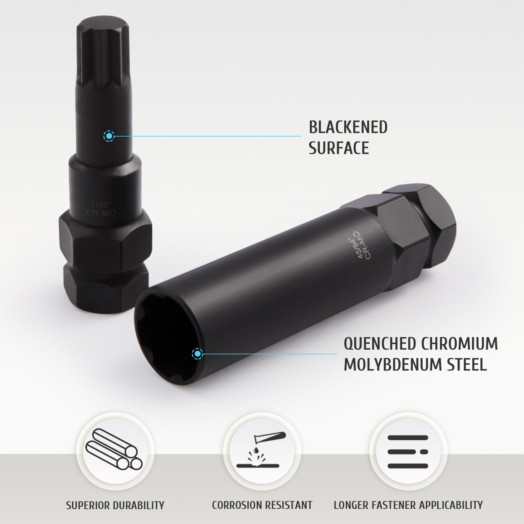 16 Piece Locking Lug Nut Remover Kit - Orion Motor Tech – OrionMotorTech