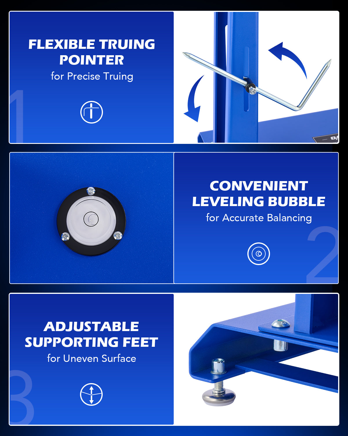 Motorcycle Wheel Balancer & Truing Stand - Orion Motor Tech ...