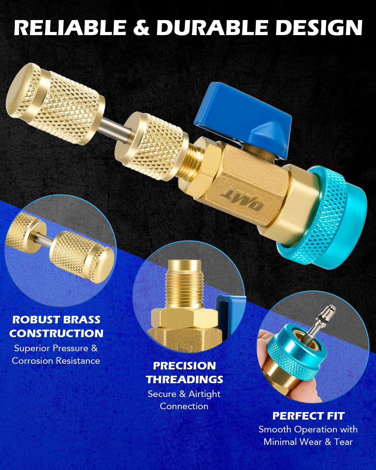 AC Valve Core Removal Tool, R134a R1234yf R22 Valve Core Remover Insta ...