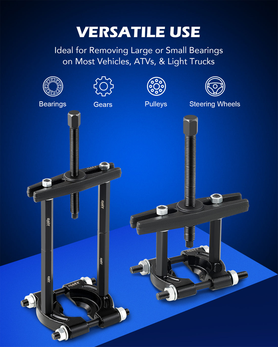 Bearing Puller & Housing Removal Set, 30 pc. 2-in-1 Bearing Puller Too ...