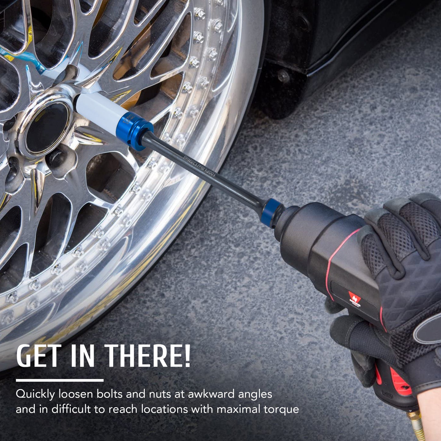 10pc 1/2" Drive Torque Limiting Extension Bar Set - Orion Motor Tech ...