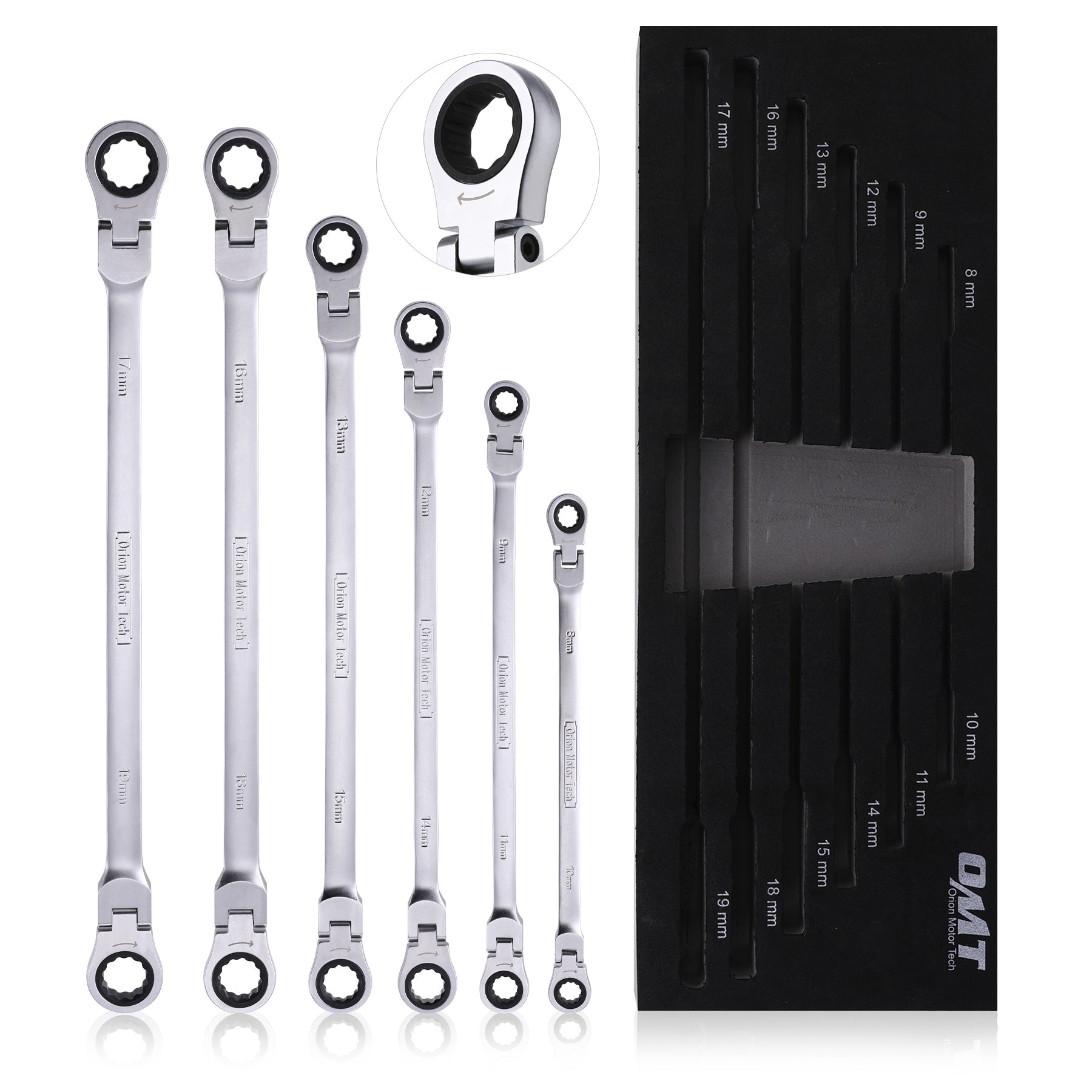 Gear Wrench，Extra Long Gear Ratcheting Wrench Set - Orion Motor Tech – OrionMotorTech