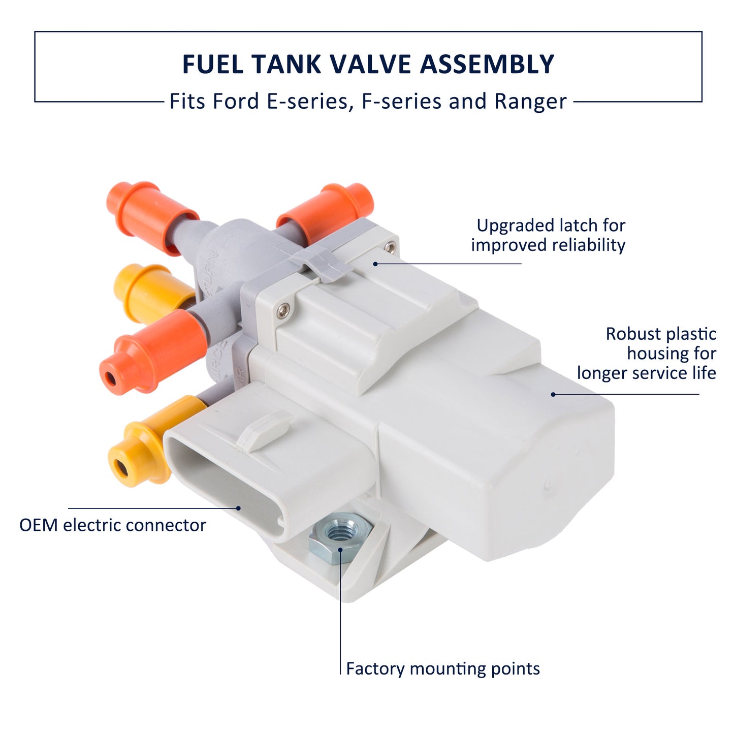 Fuel Tank Selector Valve Assembly for Ford Super Duty Trucks ...