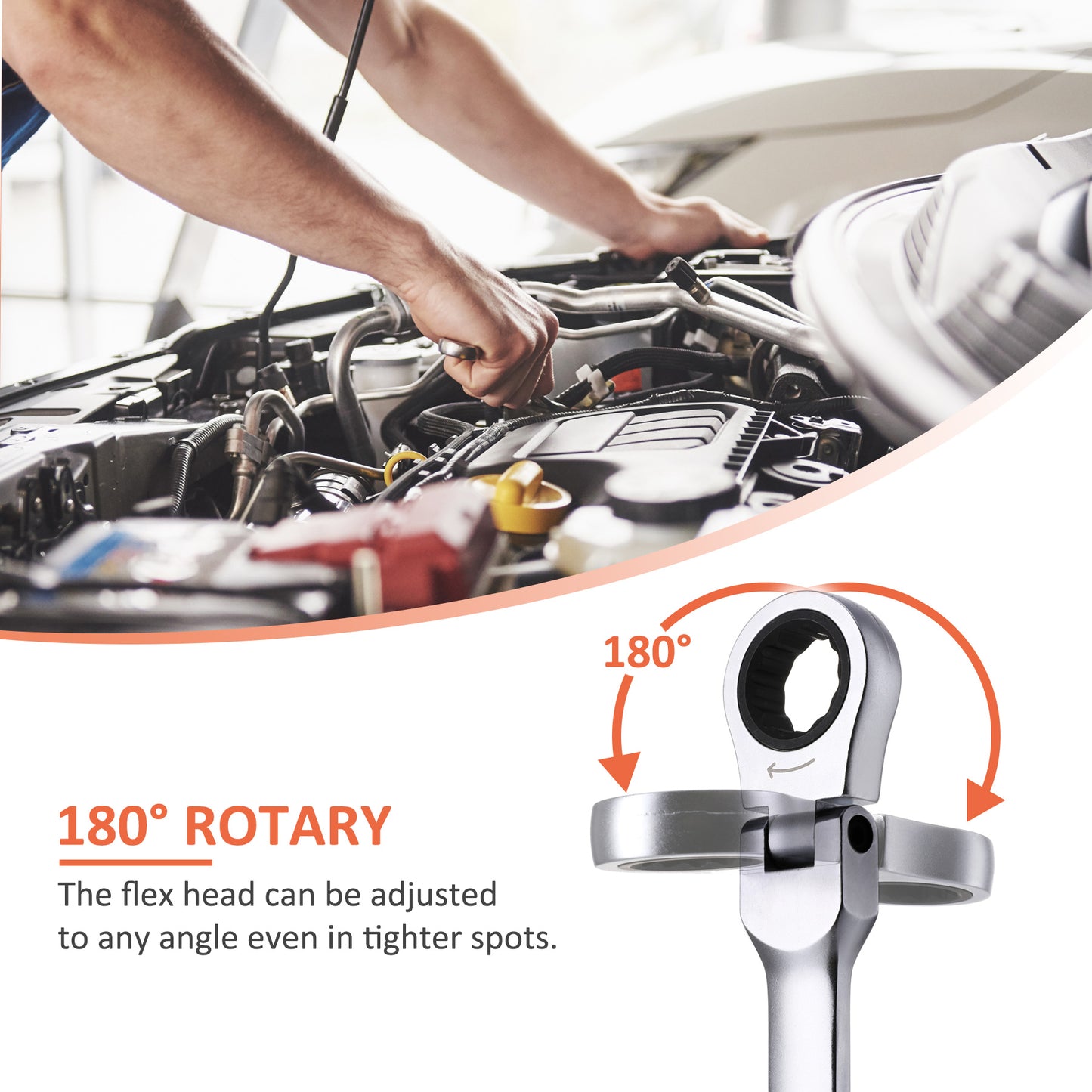 Gear Wrench，Extra Long Gear Ratcheting Wrench Set - Orion Motor Tech – OrionMotorTech