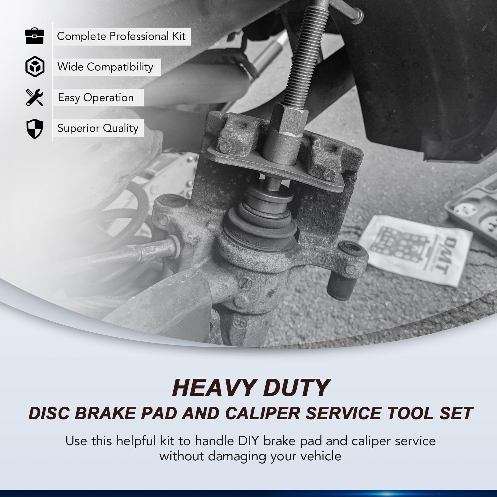 Brake Caliper Compression Tool Kit - Orion Motor Tech – OrionMotorTech