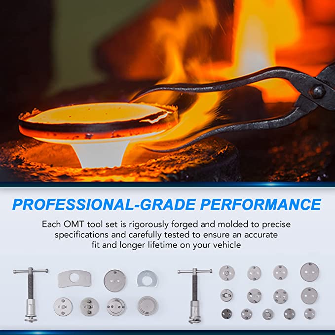 Brake Caliper Tool,24pcs Brake Caliper Compression Tool Set - OMT ...